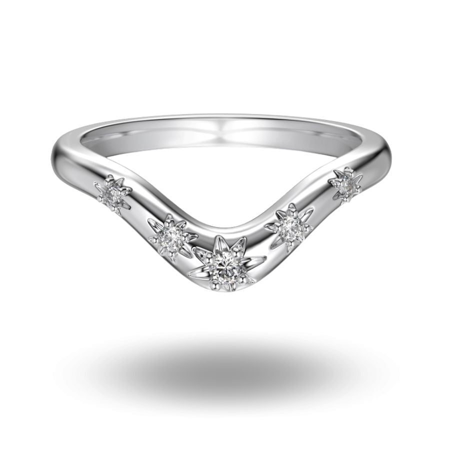Astria Wishbone Stacking Ring – House of Carats