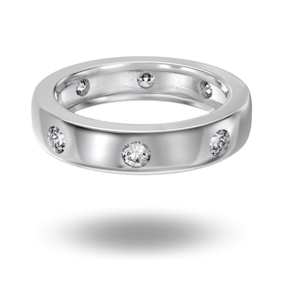 Eris Brilliant Cut Band – House of Carats